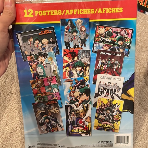Hot Topic | Accessories | Set Of 2 Posters My Hero Academia | Poshmark